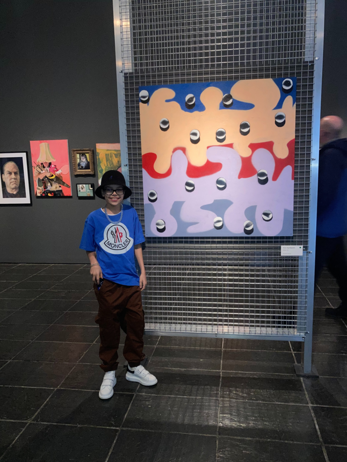 North East Street artist & 11-year old rising star in Art Car Boot Fair ...